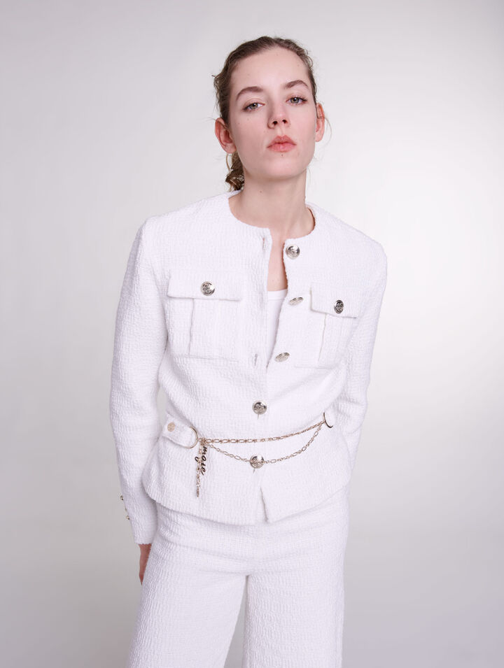 Trendy Women’s Blazers & Jackets: Biker, Tailored, Tweed ... | Maje